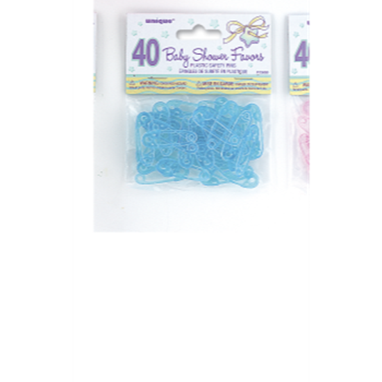 PartyMart. BLUE BABY PINS FAVOUR