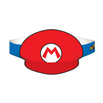 PartyMart. SUPER MARIO - PAPER HATS