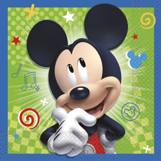 PartyMart. MICKEY MOUSE - LUNCHEON NAPKINS