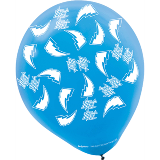 PartyMart. POWER RANGERS - 12" BALLOONS