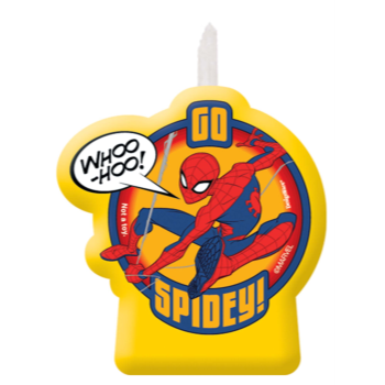 PartyMart. SPIDER MAN - MINI CANDLE