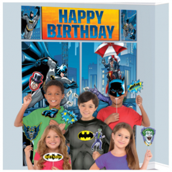 PartyMart. BATMAN - SCENE SETTER WITH PROPS