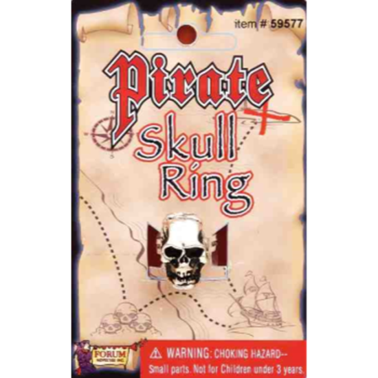 PartyMart. PIRATE SKULL RING