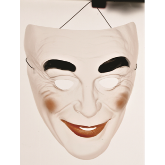 PartyMart. ZOMBIE ASSORTED STLYES - TRANSPARENT MASK