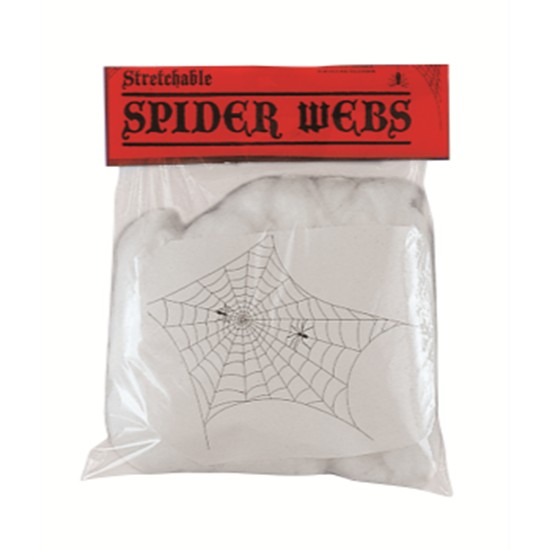 PartyMart. GIANT SPIDER WEB - WHITE 2oz