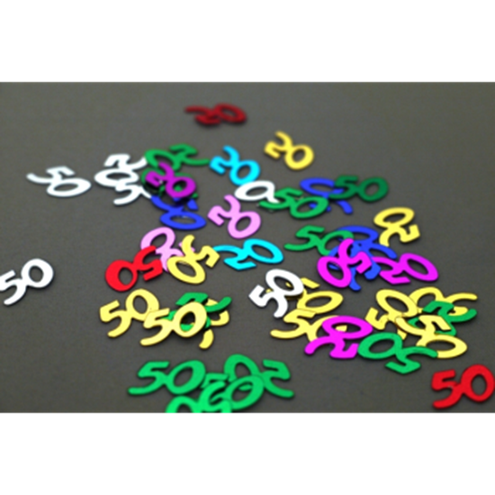 PartyMart. 50th - MULTICOLOUR CONFETTI