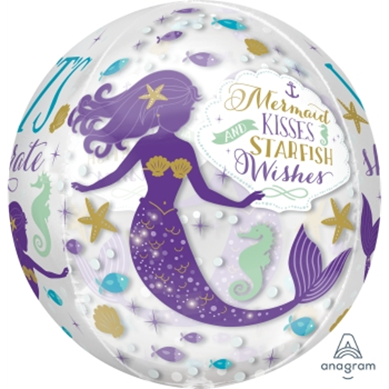PartyMart. MERMAID WISHES - ORBZ BALLOON