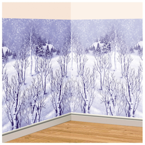 PartyMart. DECOR - WINTER TREE SCENE SETTER