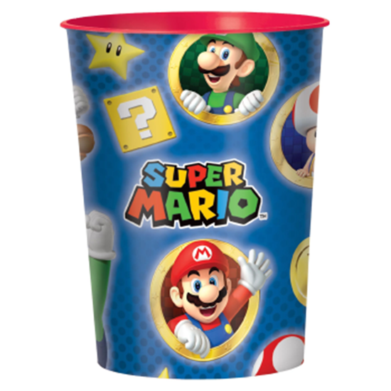 PartyMart. SUPER MARIO - 16oz PLASTIC CUP