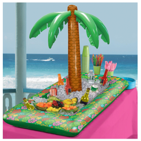 PartyMart. DECOR - INFLATABLE PALM TREE COOLER