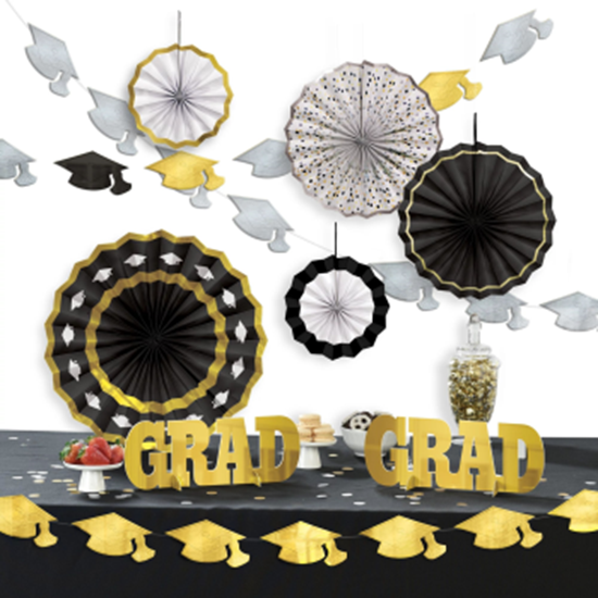 PartyMart. DECOR - GRAD ROOM DECORATING KIT