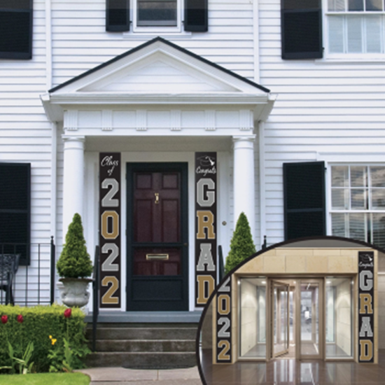 PartyMart. DECOR - GRAD 2022 HANGING FLAGS