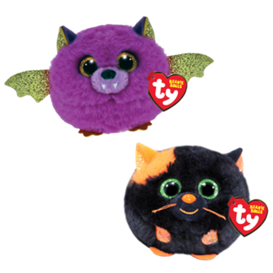 PartyMart. TY'S PUFFIES - SALEM (BLACK CAT ) TYPUFF